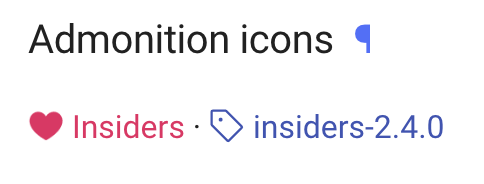 Admonitions - Can't override default icons · Issue #3885 · squidfunk/mkdocs-material · GitHub