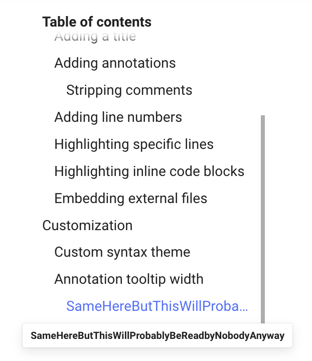 Improved tooltips render in wrong position when TOC is scrolled · Issue #3938 · squidfunk/mkdocs ...