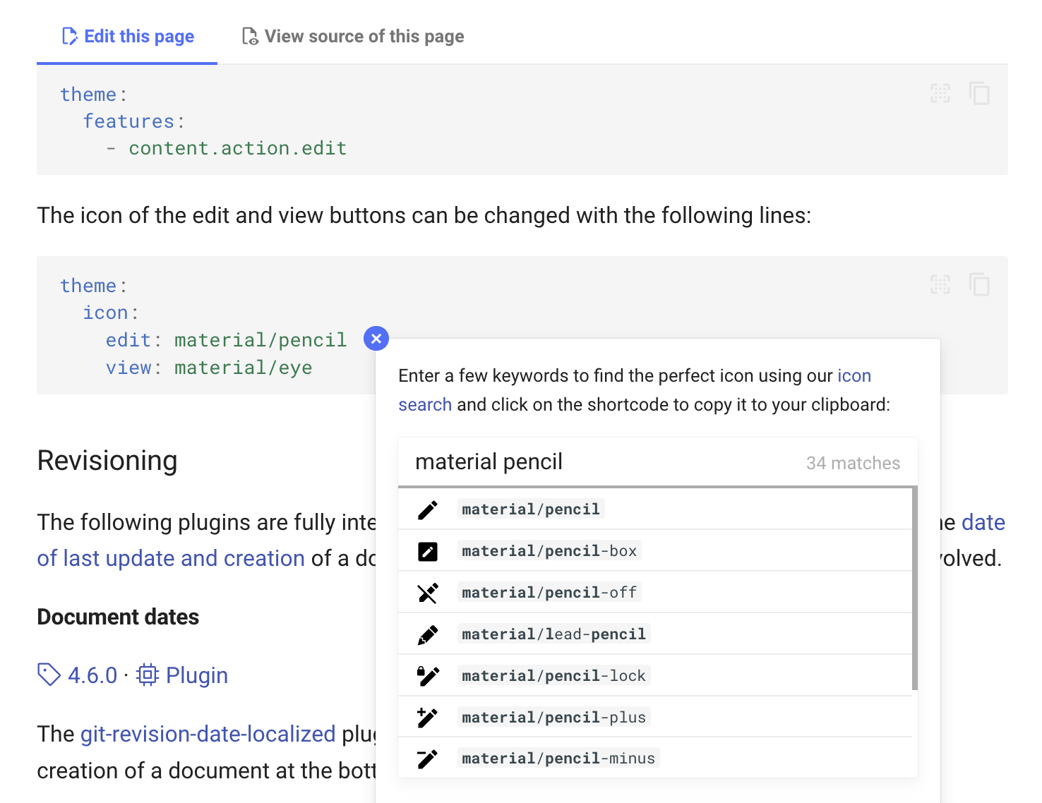Fenced blocks copy icon, edit icon on right in mkdocs-material 9 · Issue #5092 · squidfunk ...