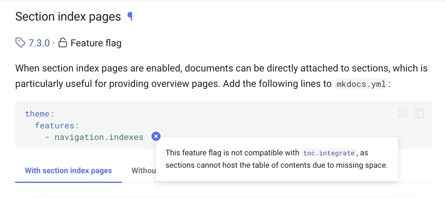 Show Combined Toc On Overview Page When Navigation Indexes Is Enabled