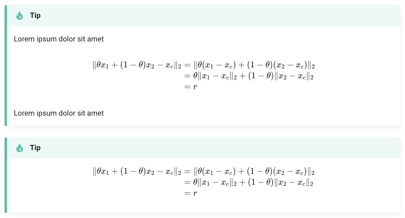Multiline equation in Admonition blocks · Issue #1873 · squidfunk/mkdocs-material · GitHub