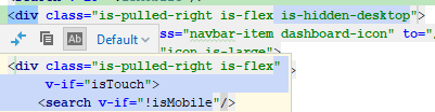 Right side nav bar icons disappear when browser is 1039px-1087px · Issue #125 · laravel-enso ...