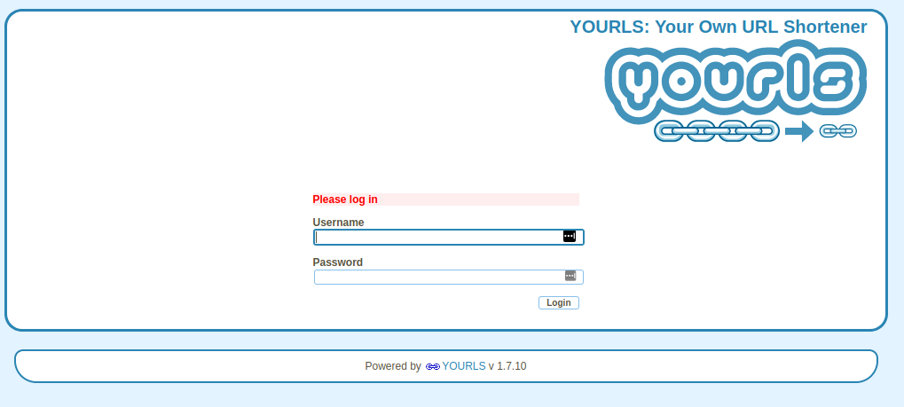 demo url in readme is inaccessible · Issue #2784 · YOURLS/YOURLS · GitHub