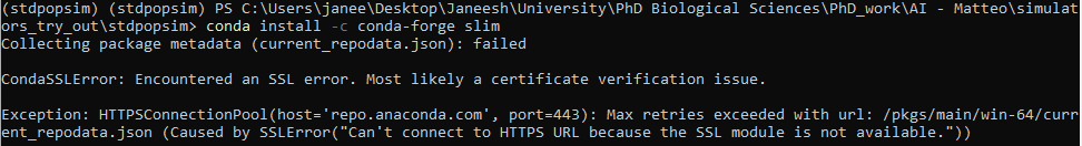 ValueError: Simulation engine 'slim' not registered · Issue #1426 · popsim-consortium/stdpopsim ...