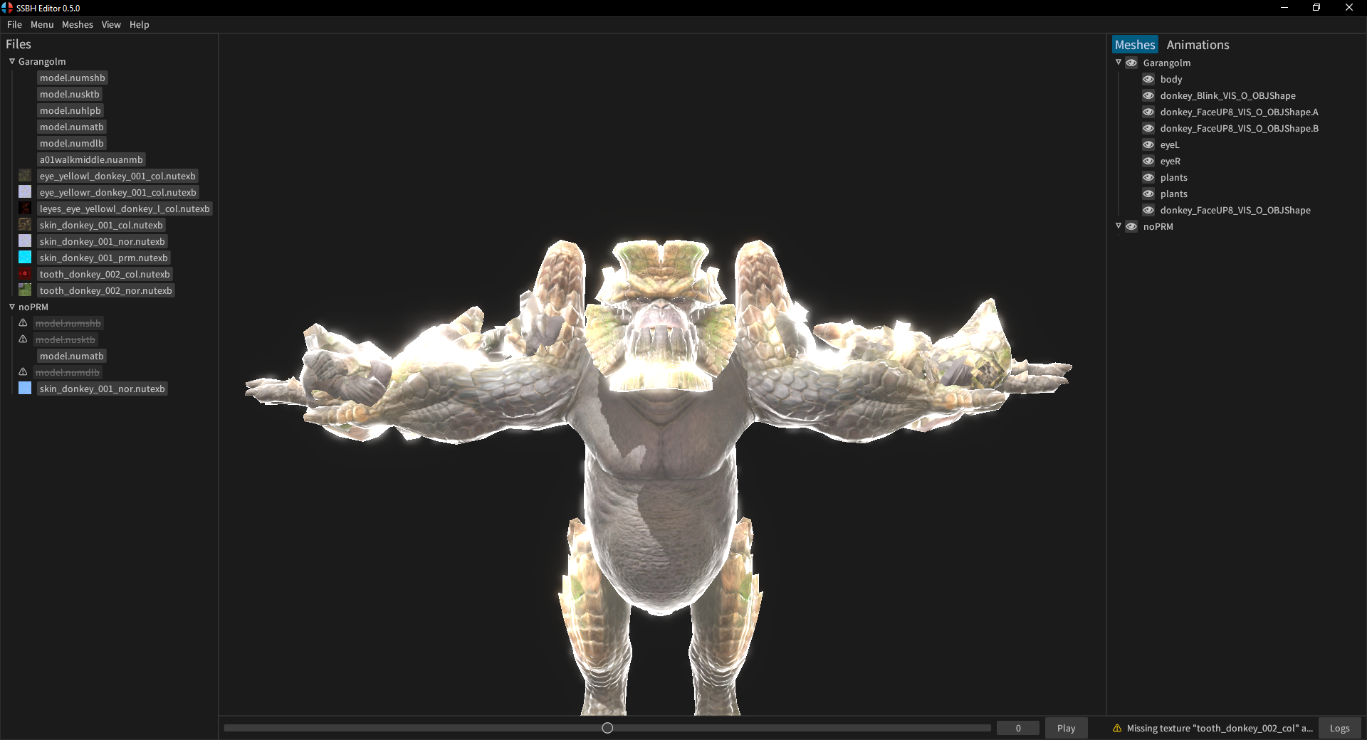 Incorrect Mesh Visualization · Issue 127 · Ssbucarlos Smash Ultimate Blender · Github