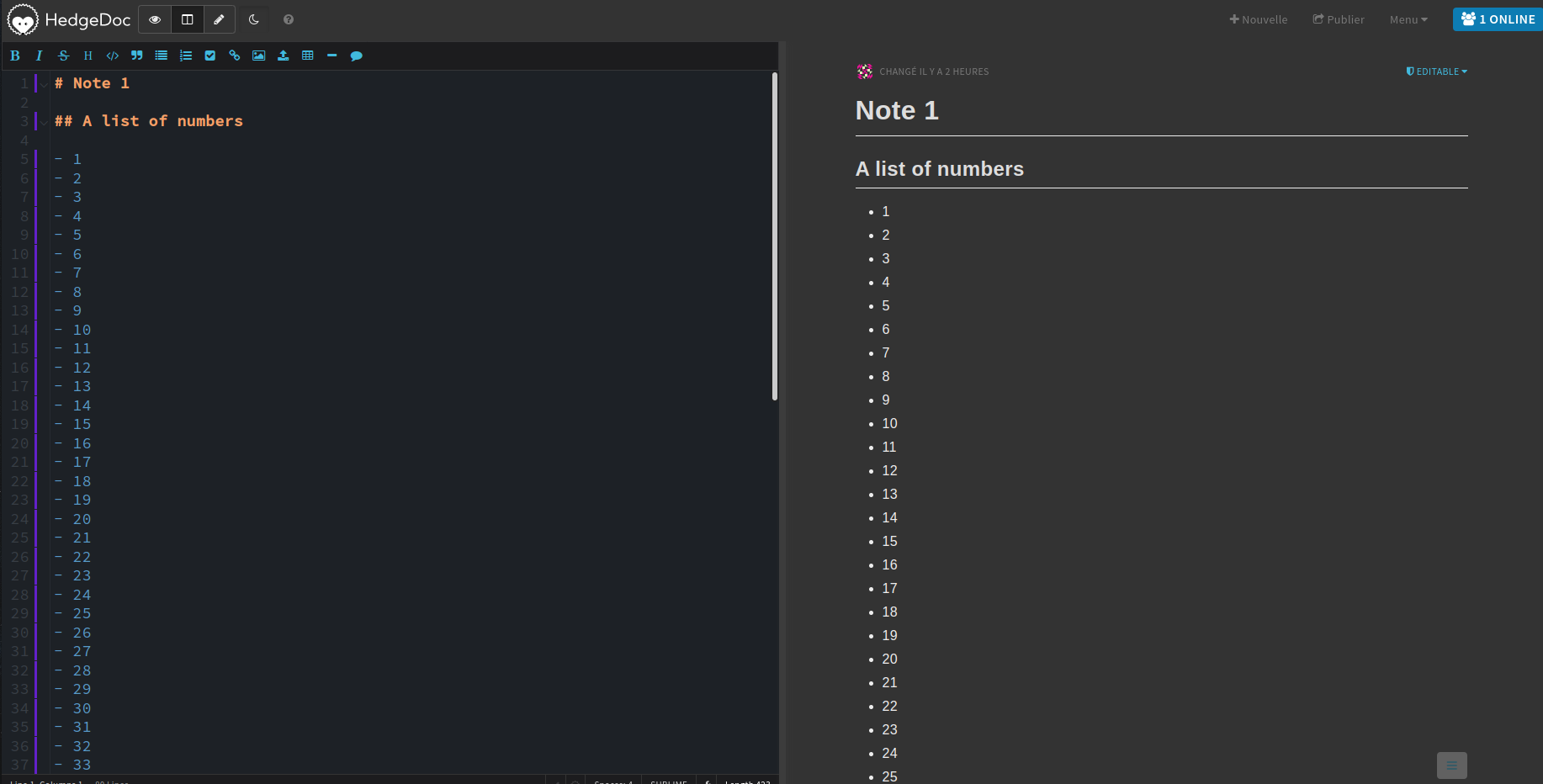 tags mess up scrolling in split view · Issue #3291 · hedgedoc/hedgedoc ...