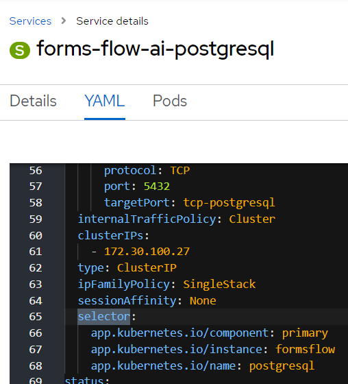 [bitnami/postgresql] - sub charts deploying postgres are able to select pods that are ...