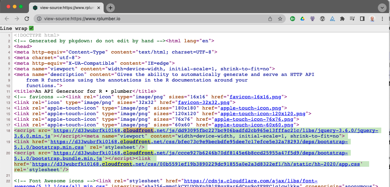 pkgdown site font rendering · Issue #853 · rstudio/plumber · GitHub