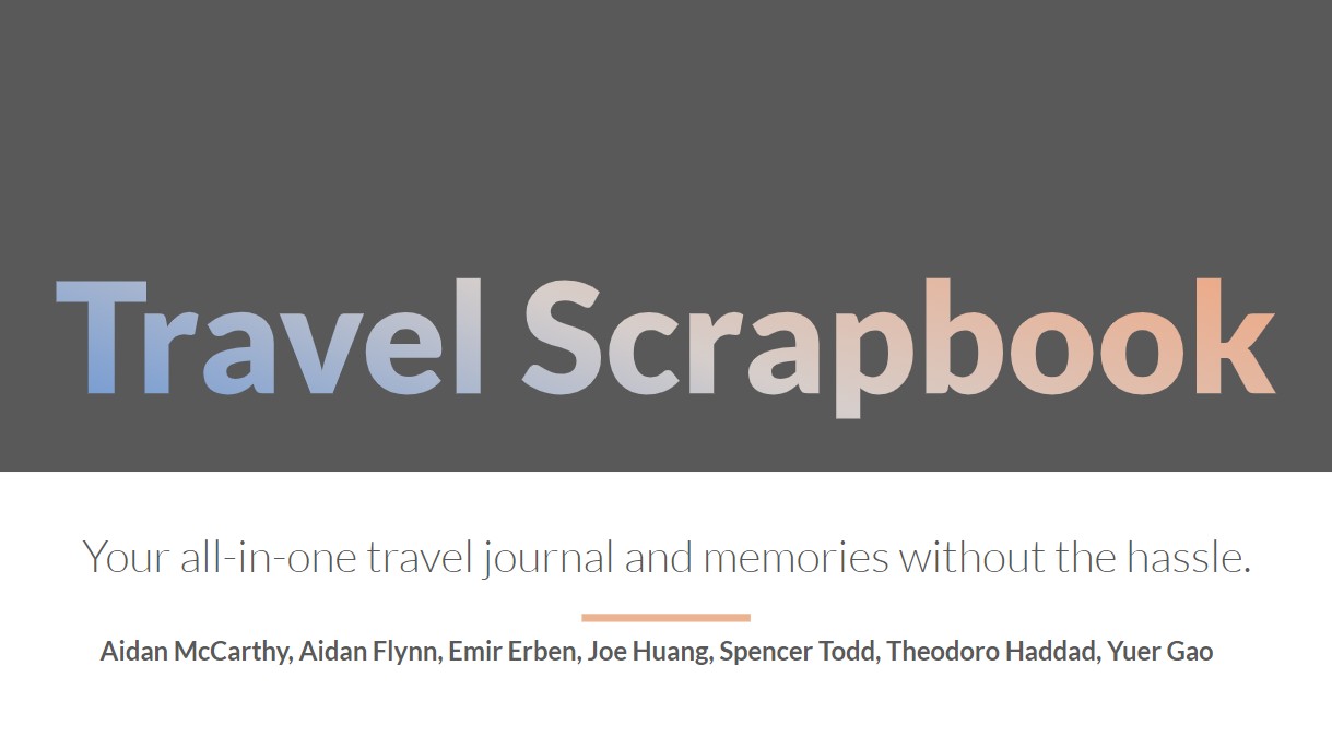 GitHub - flynnai/eecs441-travel-scrapbook