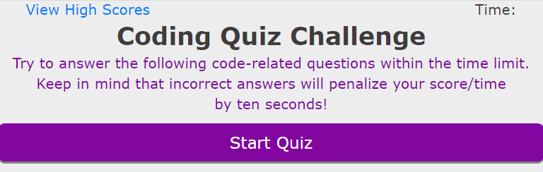 GitHub - judy-martinez/code-quiz-challenge