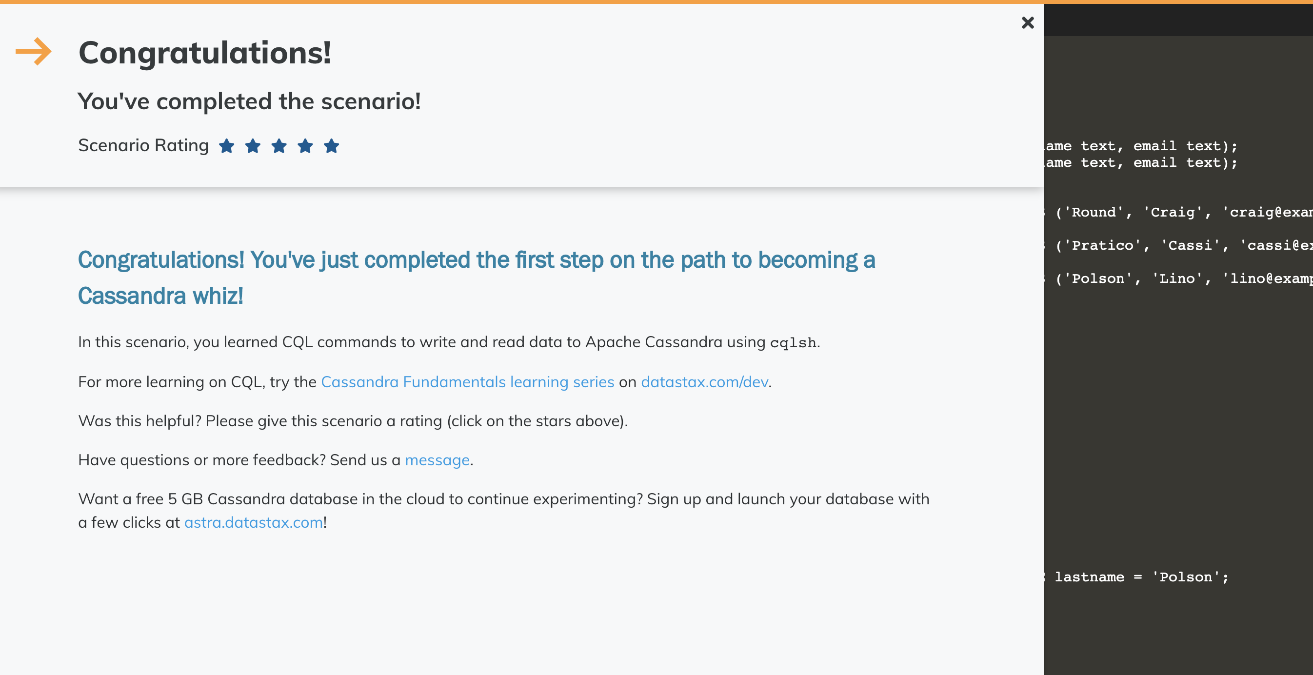 [HW] Christian Vidal · Issue #509 · datastaxdevs/workshop-introduction-to-nosql · GitHub