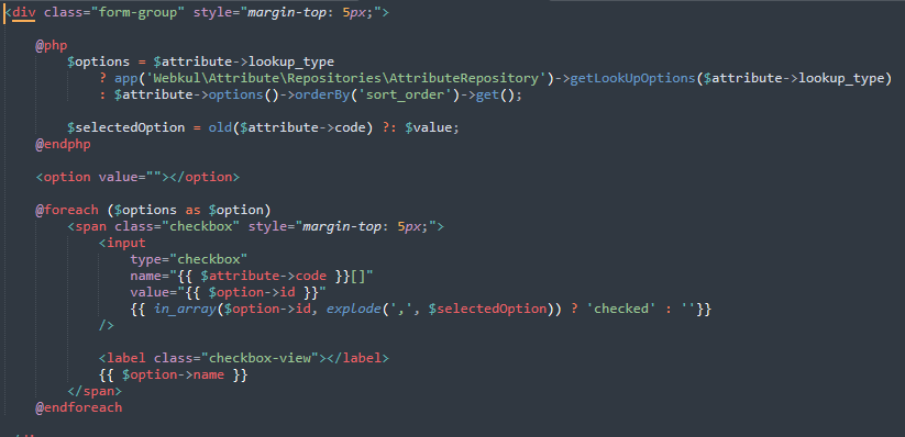 Issue with custom-attribute checkbox · Issue #1033 · krayin/laravel-crm · GitHub