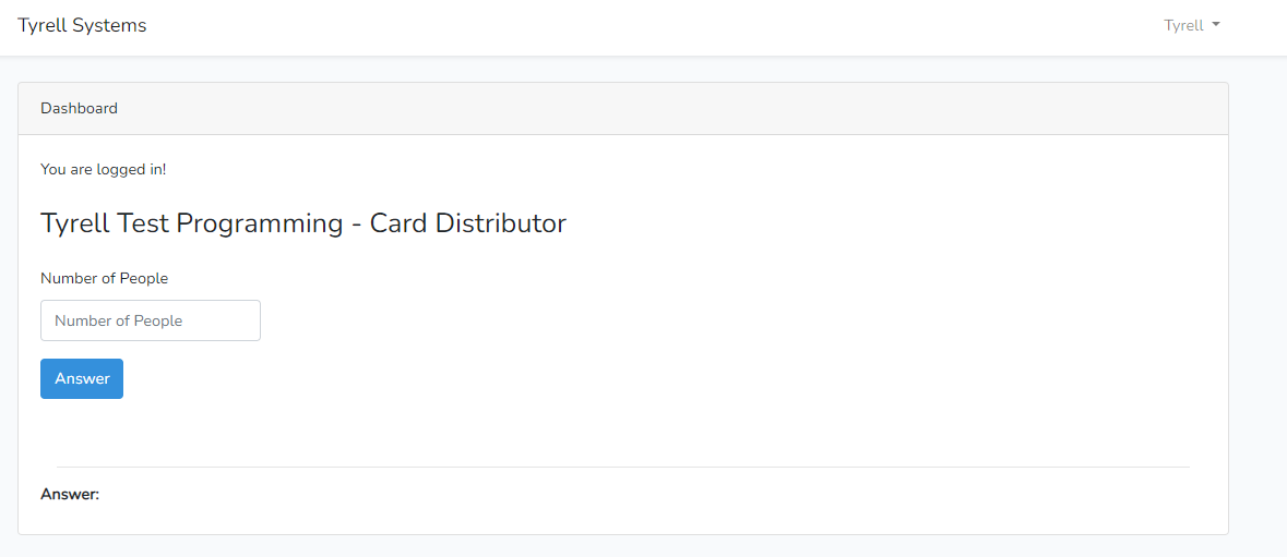 GitHub - fiqahalim/tyrell-systems-codes: Laravel 7 - Programming Quiz (31 Jan 2023)