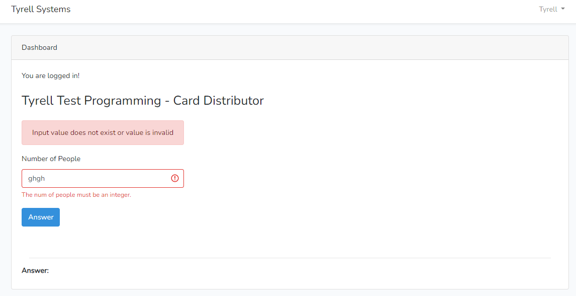 GitHub - fiqahalim/tyrell-systems-codes: Laravel 7 - Programming Quiz (31 Jan 2023)