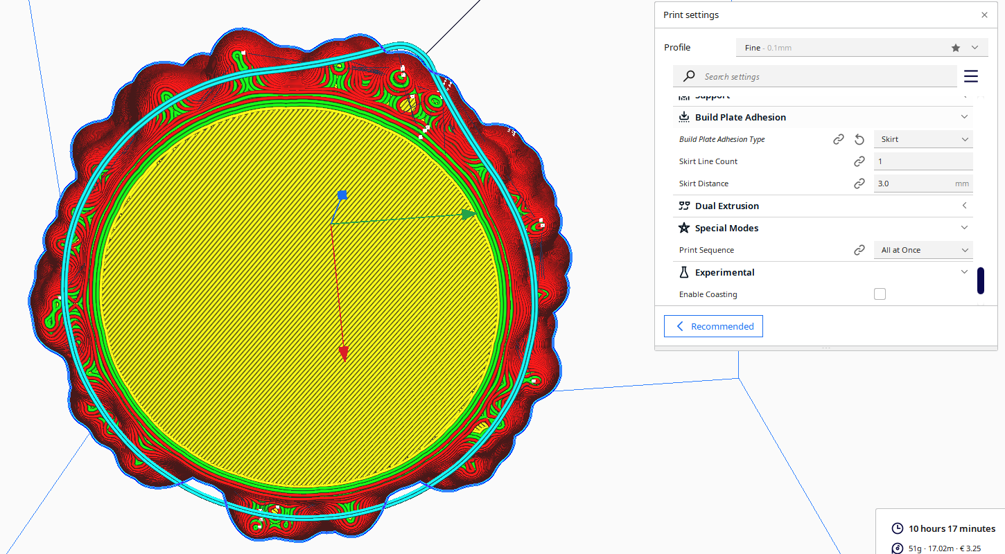 Skirt overlapping first layer · Issue #11996 · Ultimaker/Cura · GitHub