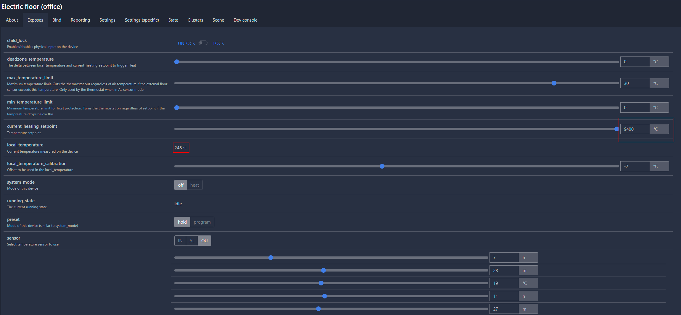 _TZE200_5toc8efa problem with current_heating_setpoint and local_temperature value · Issue ...