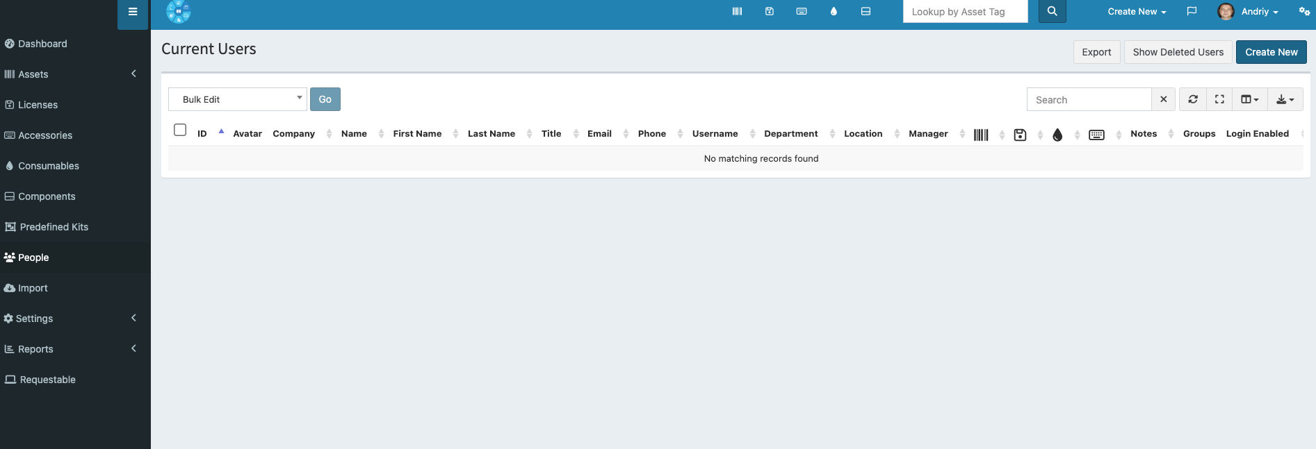 Peopleuser Page Blank 500 Internal Error On Direct Link To User · Issue 12267 · Snipesnipe It