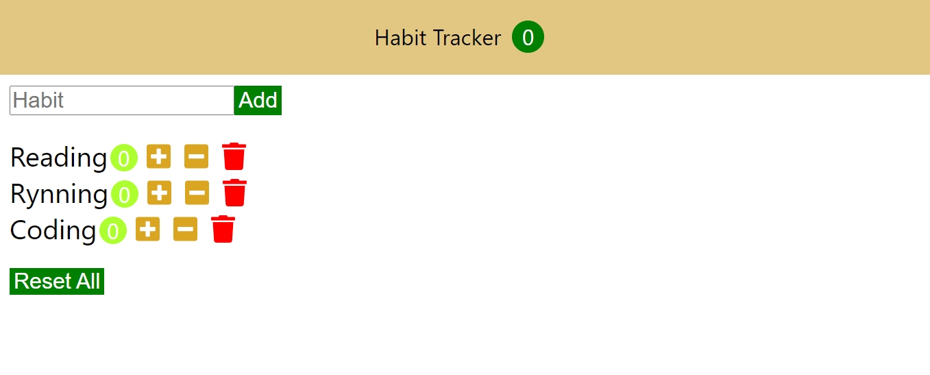 Github Taewookkwak Habit React