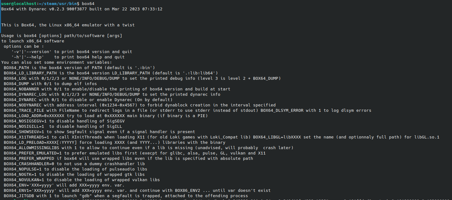 Steam not working in chroot · Issue #797 · ptitSeb/box86 · GitHub
