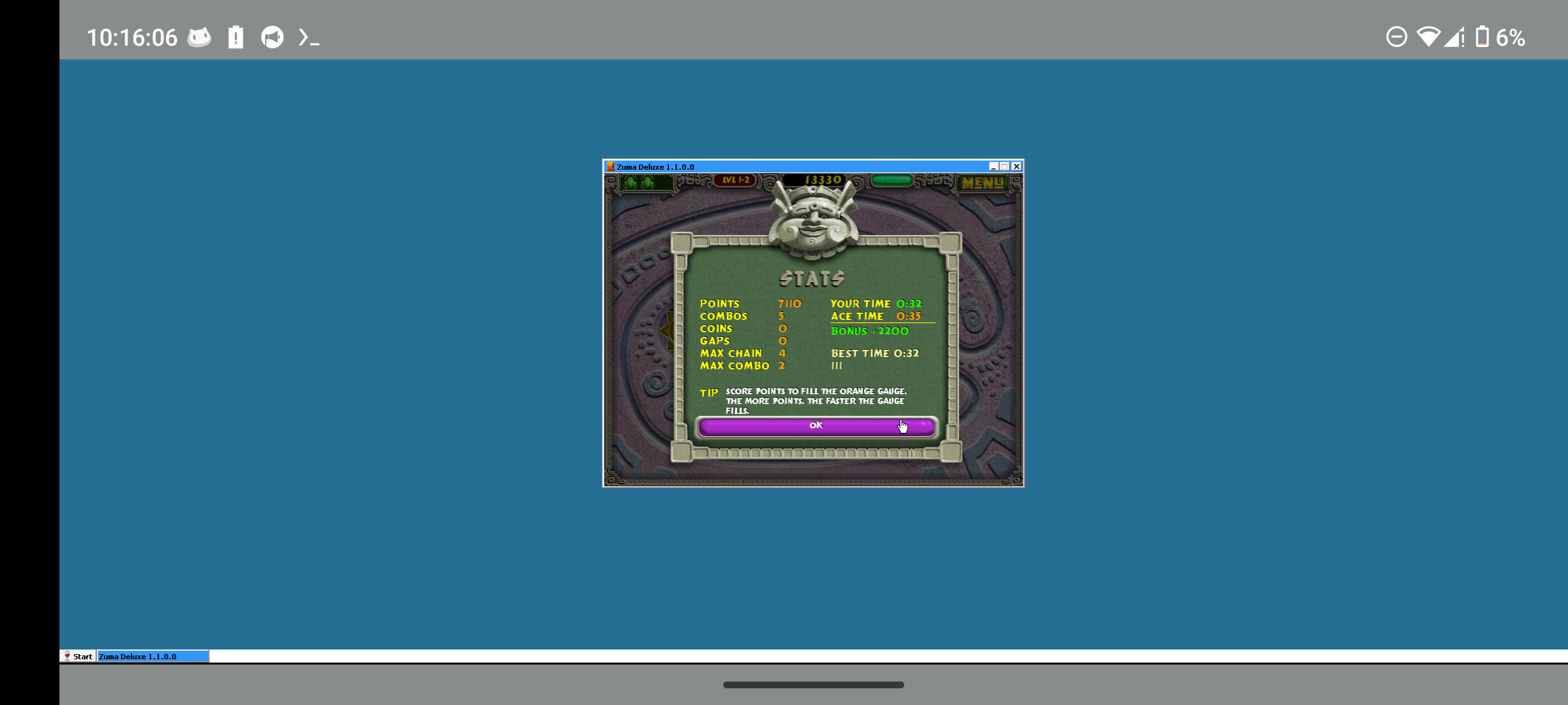 Zuma Deluxe (Box86, Wine 7.20) · Issue #273 · ptitSeb/box86-compatibility-list · GitHub