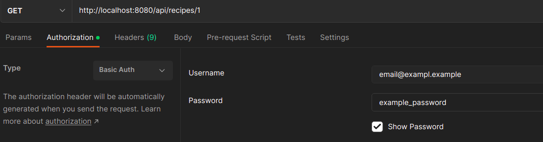 GitHub - Cr1sPet/Recipes: Restful API with authentication support for ...
