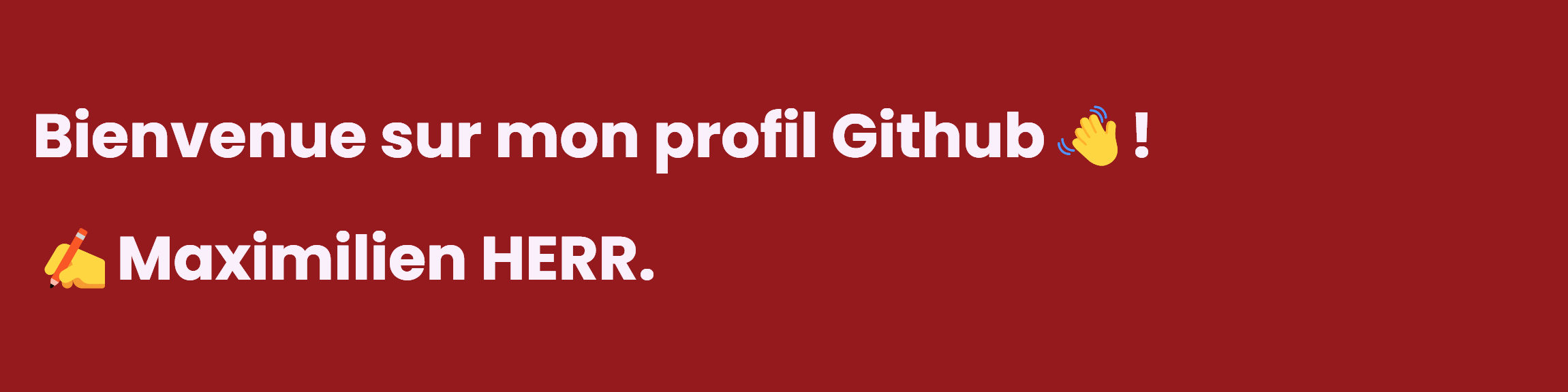 MaximilienHe (Maximilien Herr) · GitHub