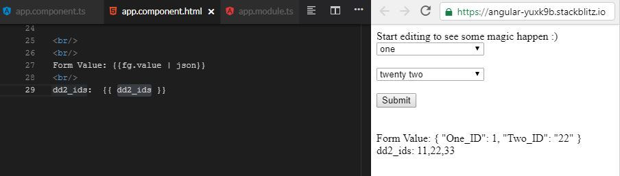 UI and form values are not in sync · Issue #32907 · angular/angular ...