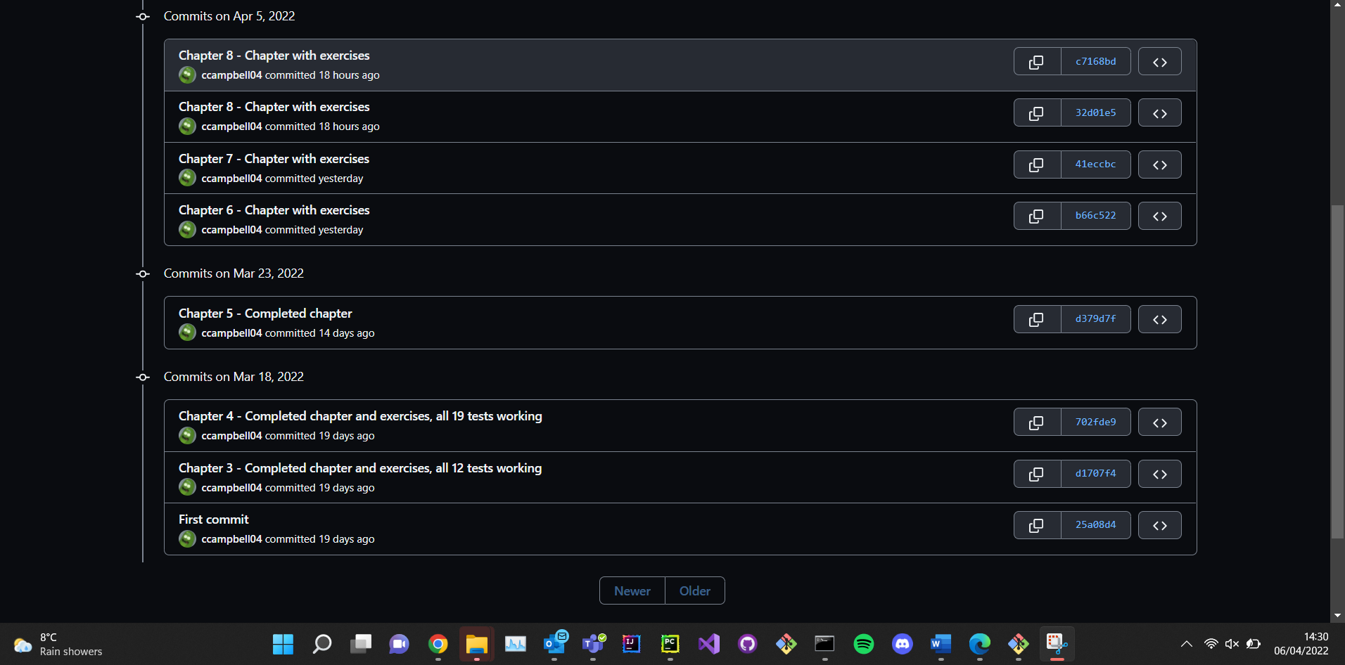 GitHub - ccampbell04/TangoWithDjango: University coursework to complete the first 10 chapters of ...
