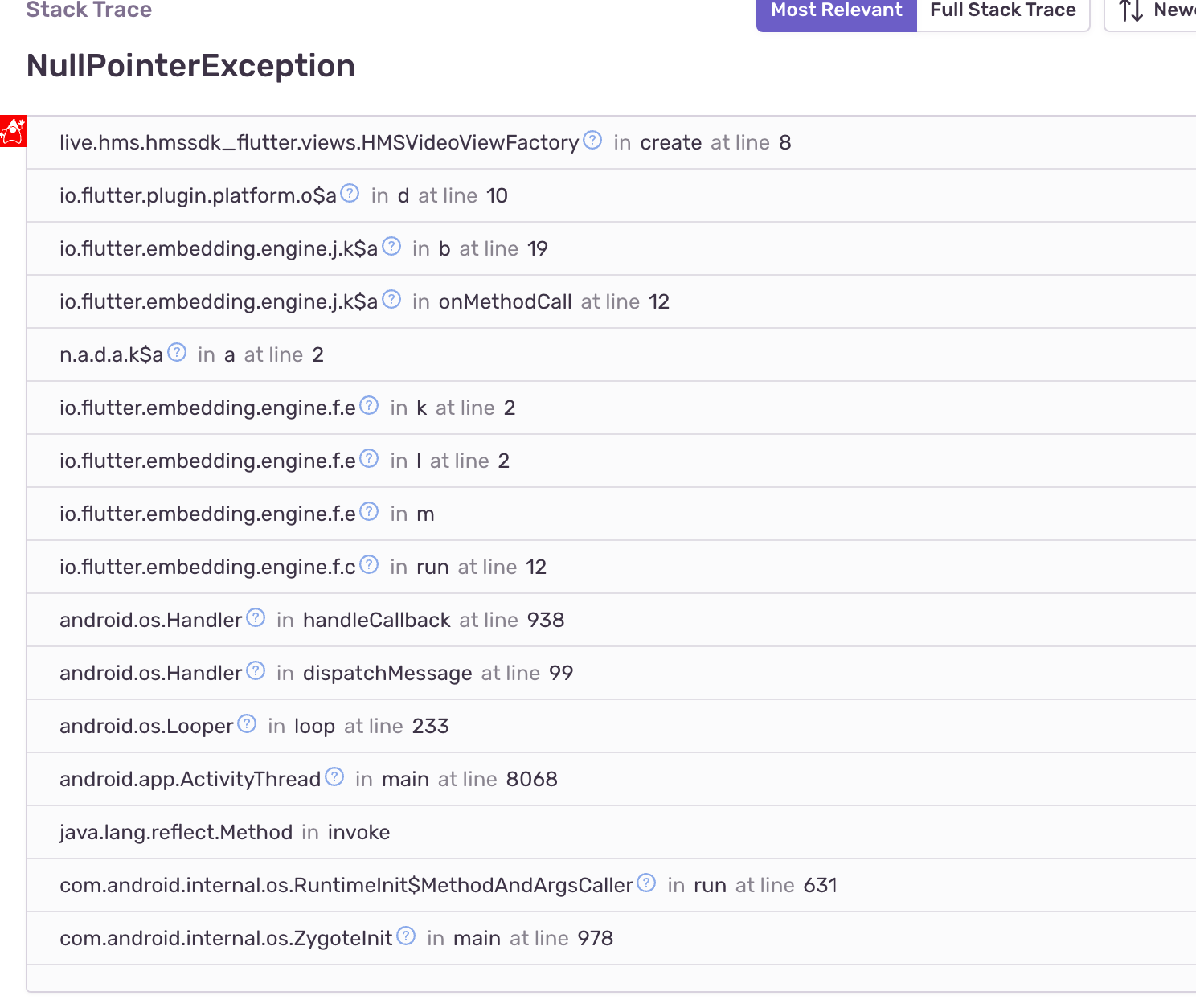NullPointerException live.hms.hmssdk_flutter.views.HMSVideoViewFactory in create · Issue #881 ...