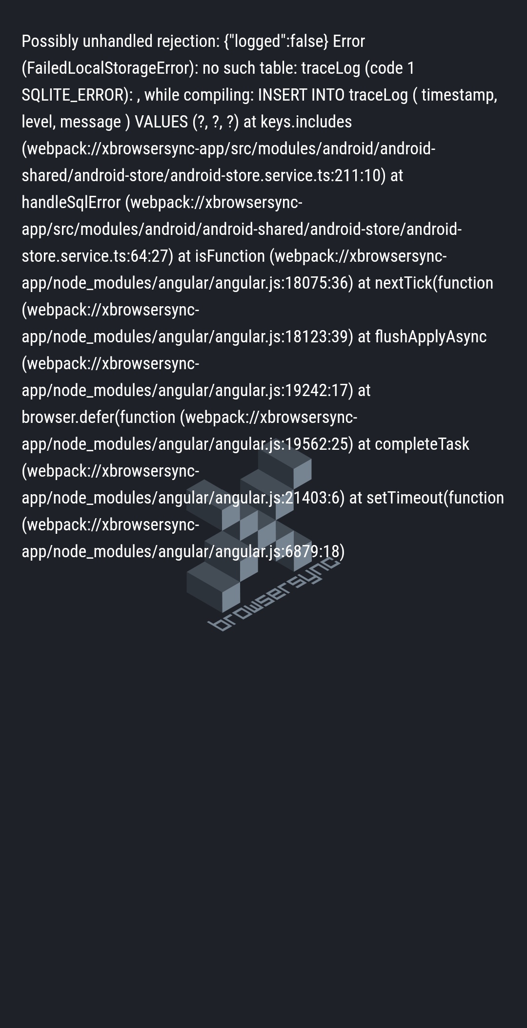 Camera is black when I want to scan qr-code to receive id on mobile · Issue #385 · xbrowsersync ...
