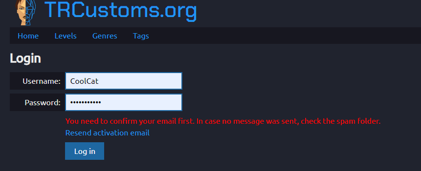 Emails - Verification after registration · Issue #14 · rr-/TRCustoms · GitHub
