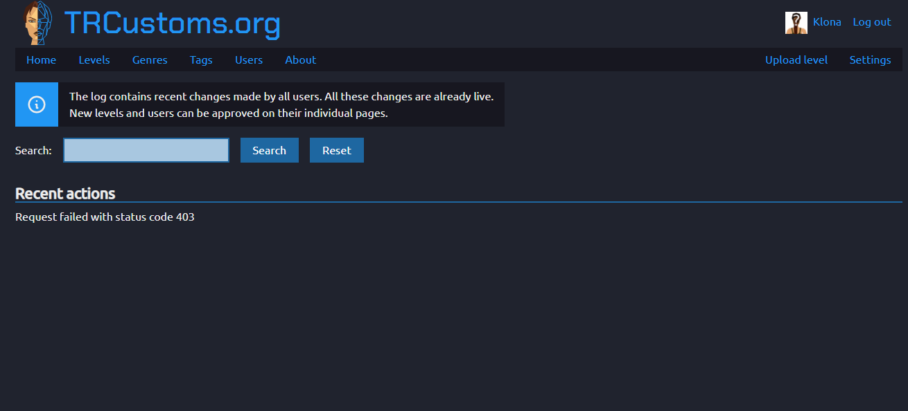 Mod Page Accessibility · Issue #124 · rr-/TRCustoms · GitHub