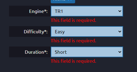 Upload form dropdown menus issues · Issue #169 · rr-/TRCustoms · GitHub