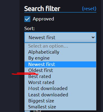 Level list - Sorting by Last Updated · Issue #209 · rr-/TRCustoms · GitHub