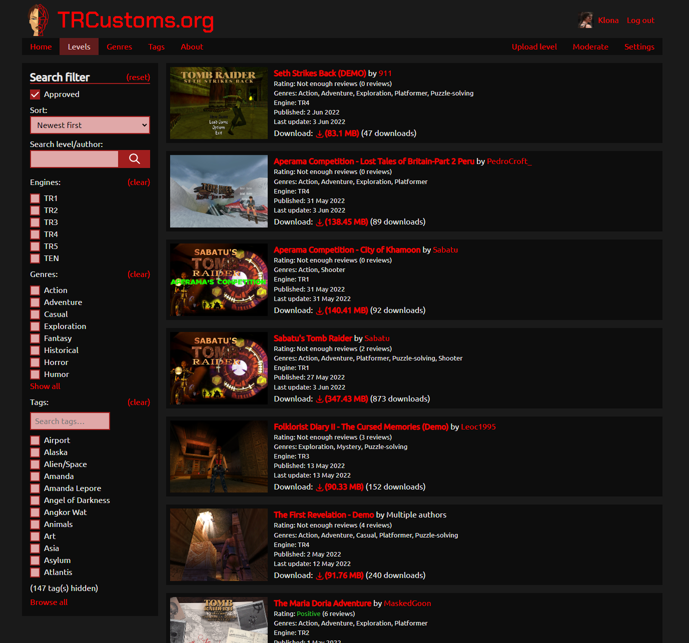 Theme - Film Noir · Issue #300 · rr-/TRCustoms · GitHub