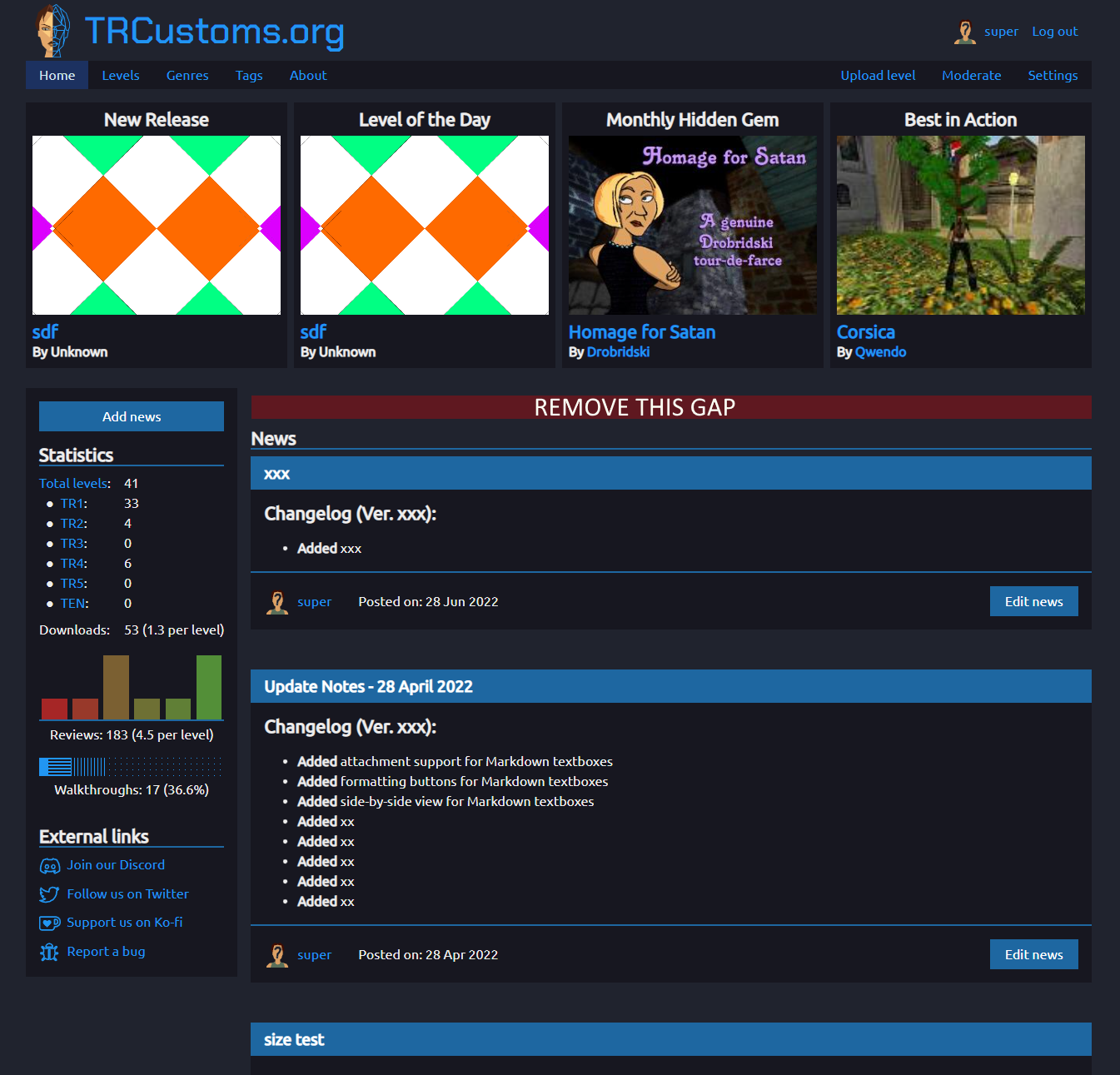 Featured Level - New Release · Issue #267 · rr-/TRCustoms · GitHub