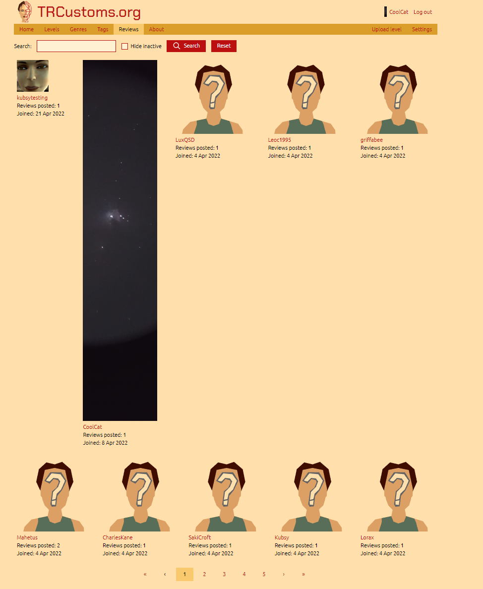 Reviews Tab · Issue #77 · rr-/TRCustoms · GitHub