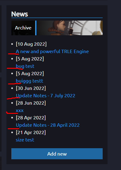 News Revamp · Issue #317 · rr-/TRCustoms · GitHub