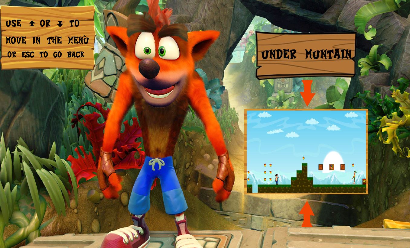 GitHub - AntonioMuto/CrashBandicoot: Crash Bandicoot recreated in Java