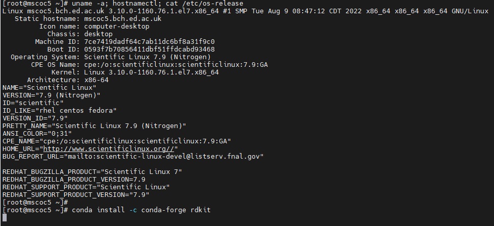 Installation hangs · Issue #6191 · rdkit/rdkit · GitHub