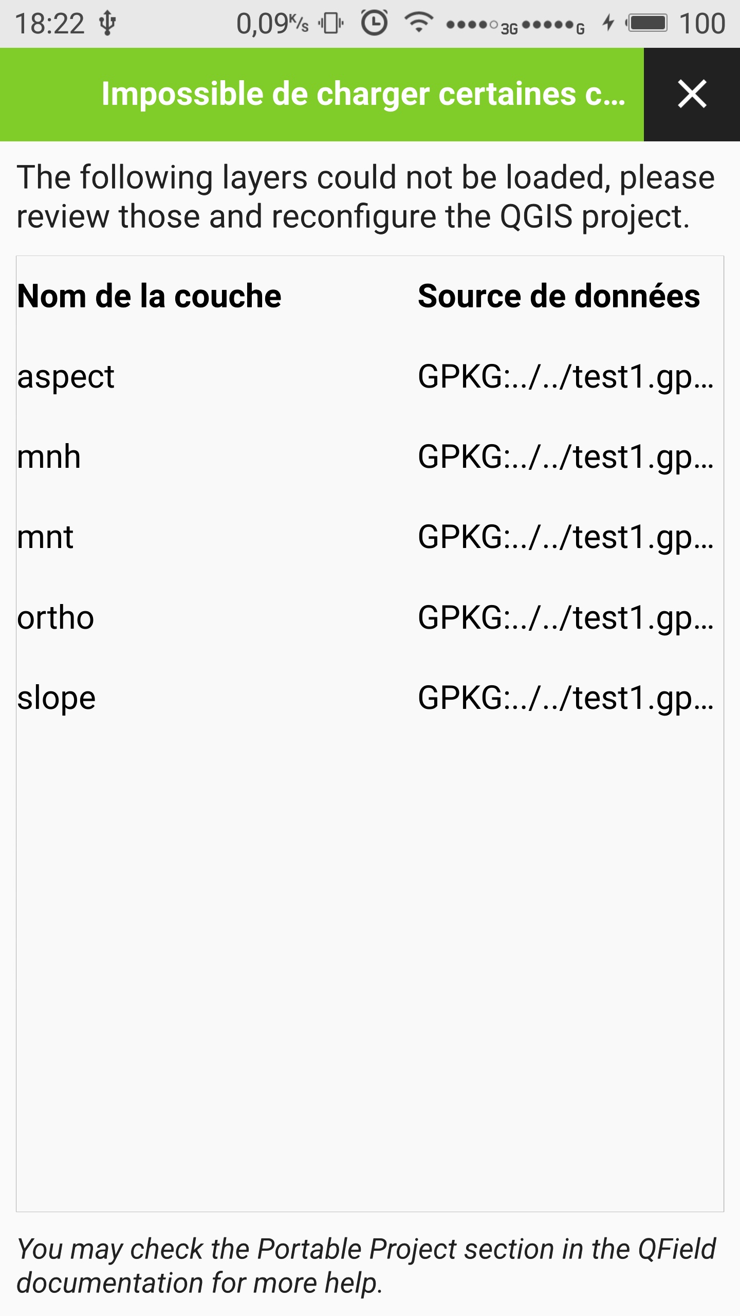 QFIELD don't open multiple raster on the same gpkg file · Issue #986 ...