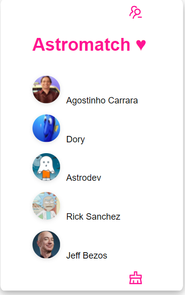 GitHub - ninazorzanello/Projeto-Astromatch: Projeto desenvolvido durante o curso de WebFullStack ...