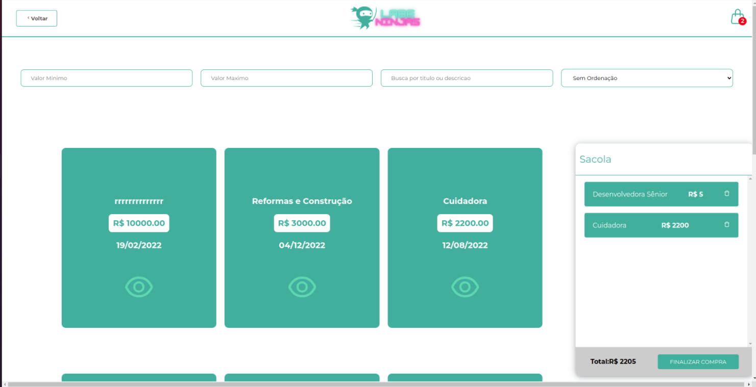 GitHub - ninazorzanello/Projeto-Labeninjas: Projeto desenvolvido em grupo durante o Curso da Labenu