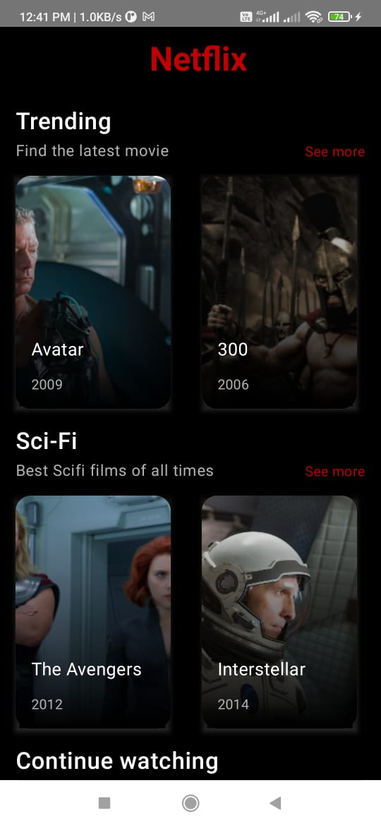 GitHub - tanmaysuryawanshi/MovieApp_UI_Jetpack_Compose: An movie app ui built in jetpack compose.