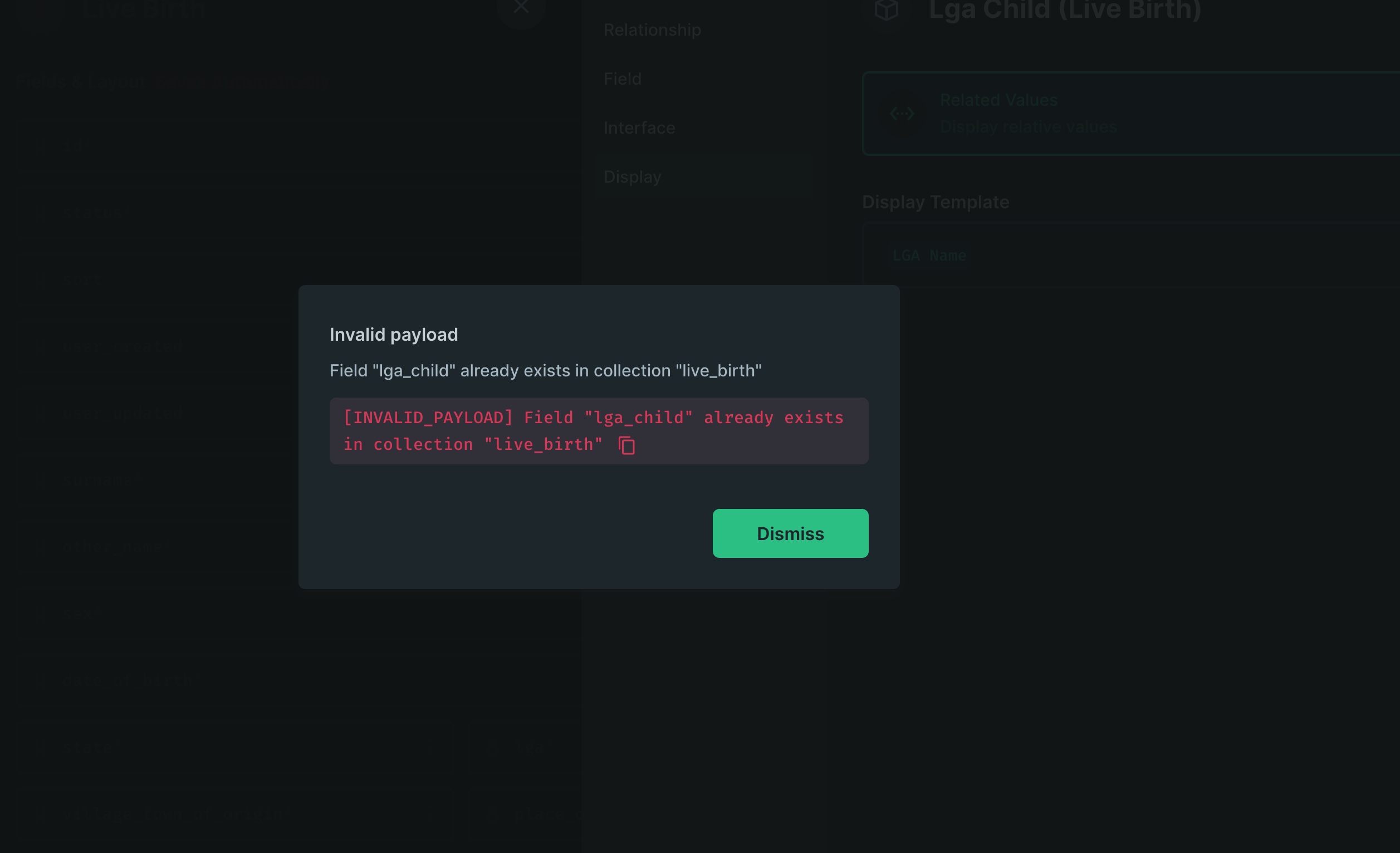 Error when configuring existing foreign_key · Issue #6029 · directus/directus · GitHub