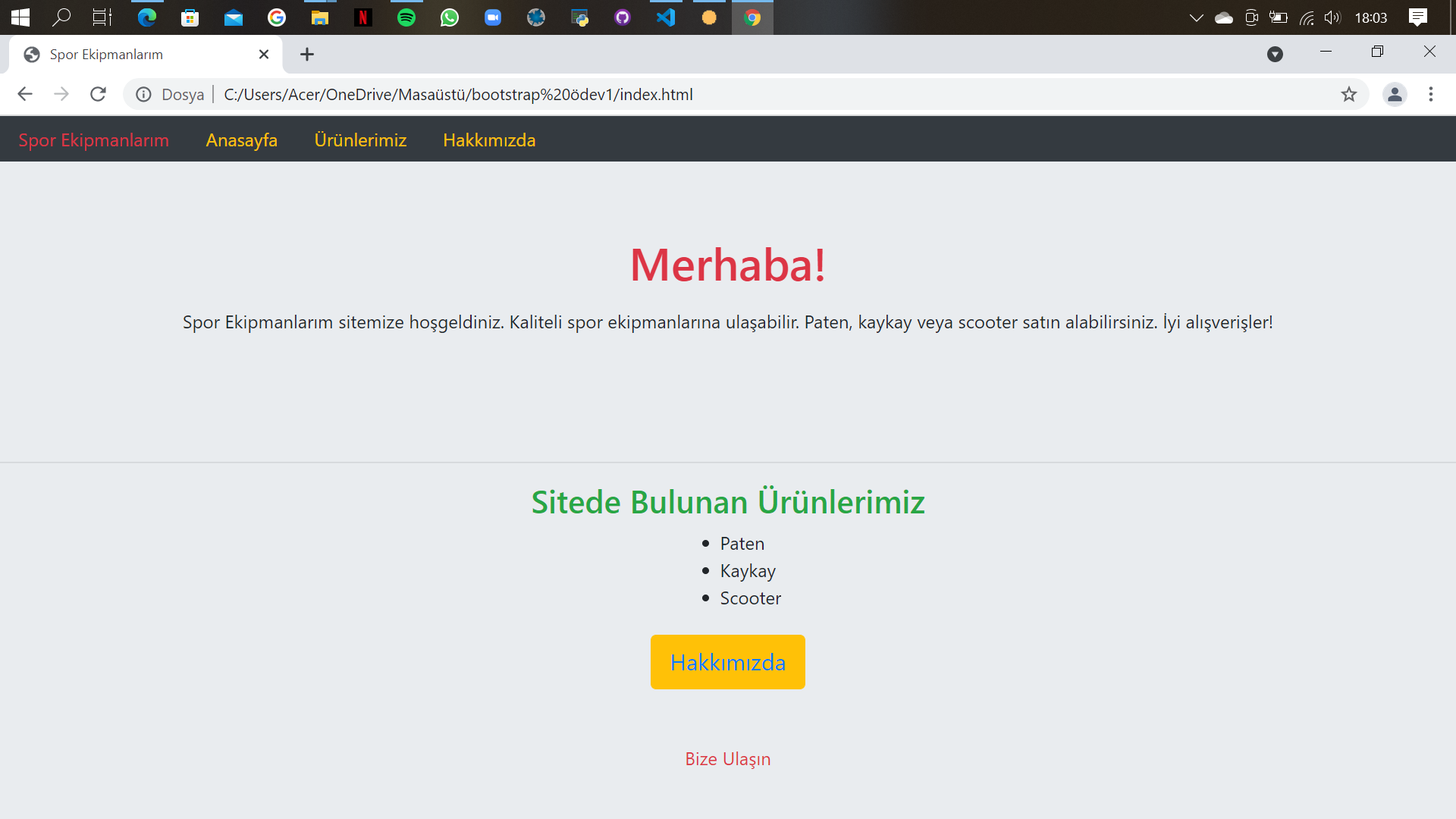 GitHub - fatmagulmez/bootstrap-odev-1