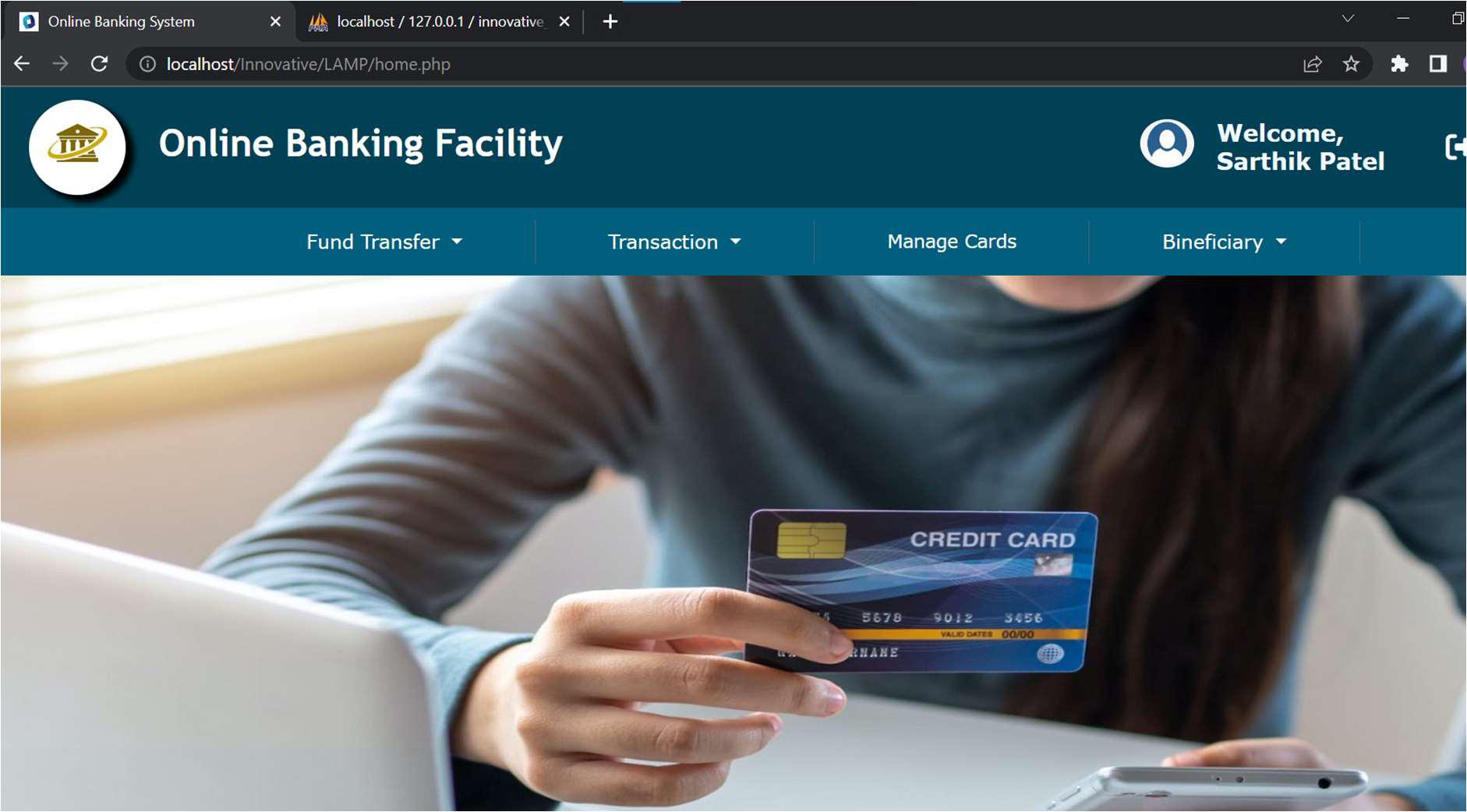 GitHub - Bhargav0811/Online-Banking-System: Online Banking Management ...