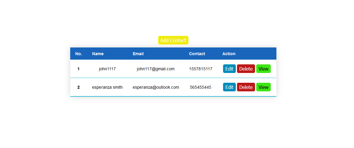 GitHub - Novato117/RegistroDeContactos: Registrar usuarios CRUD React Node Mysql express