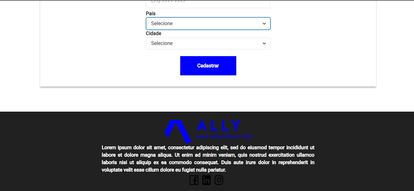 GitHub - LincolnRp/allyhub: Case processo seletivo da empresa Ally Hub.