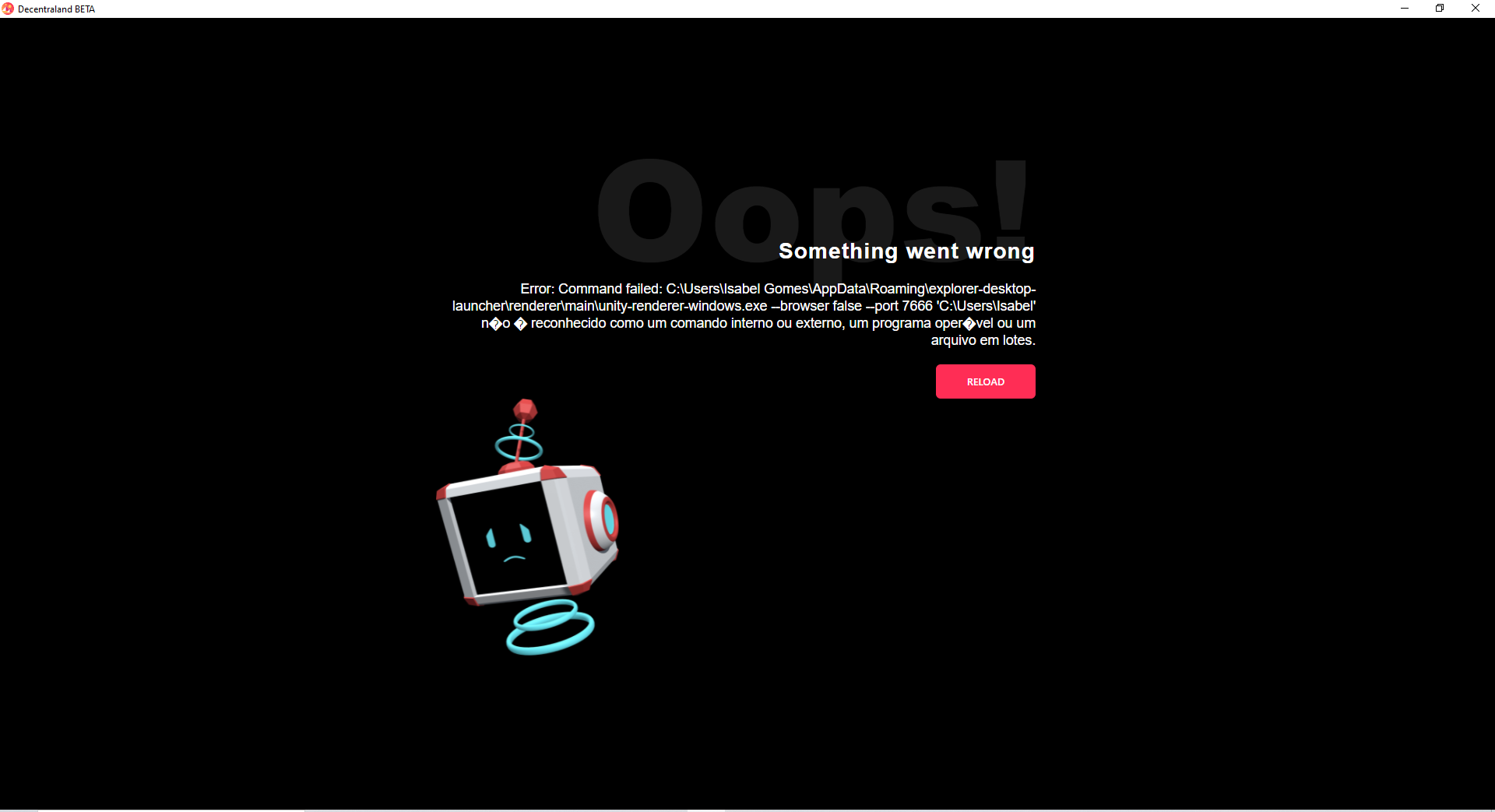 Error while trying to play · Issue #82 · decentraland/explorer-desktop · GitHub